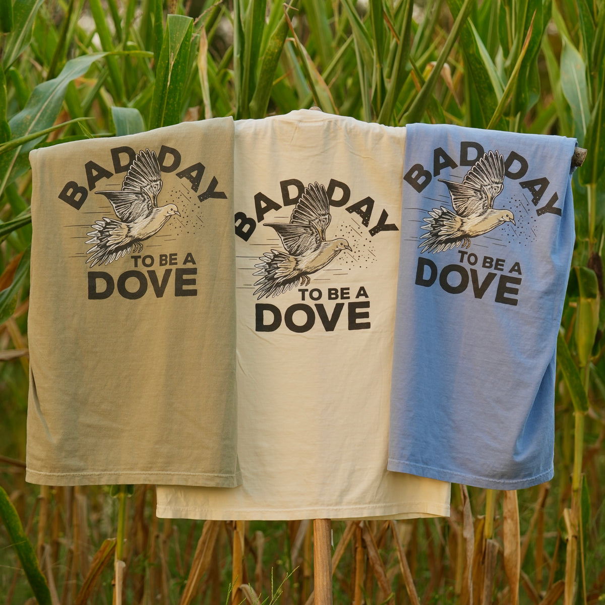 Bad Day To Be A Dove - Comfort Colors Pocket Tee – Panola Brand®
